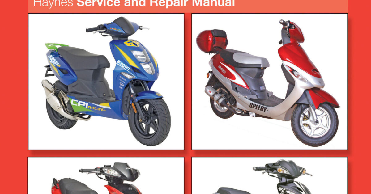 Haynes reparasjonshåndbok: Kinesiske, taiwanske & koreanske scootere